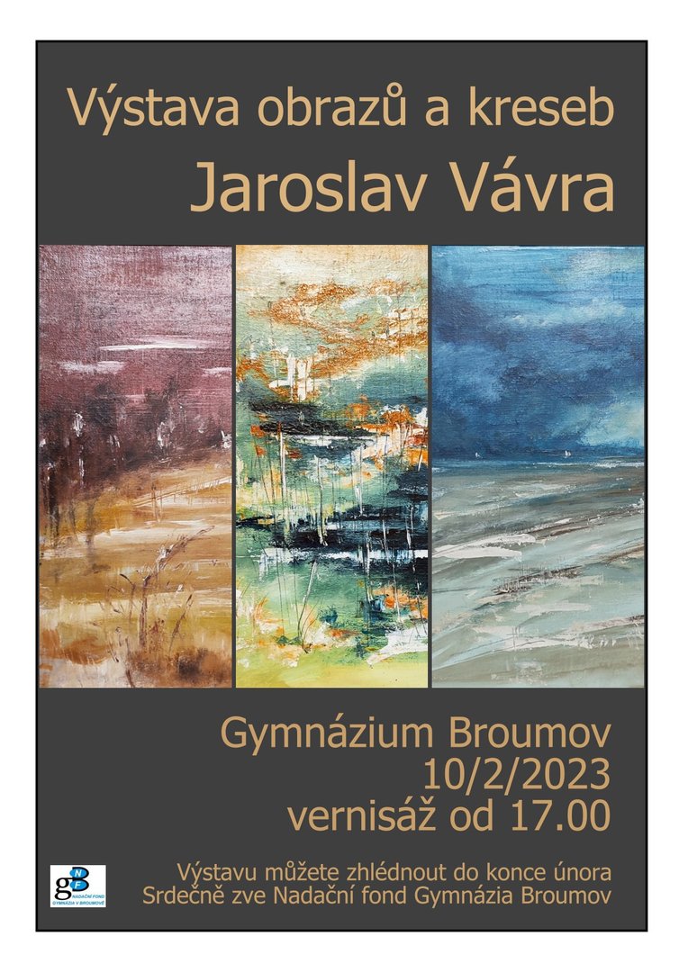 Jaroslav Vávra - výstava obrazů a kreseb